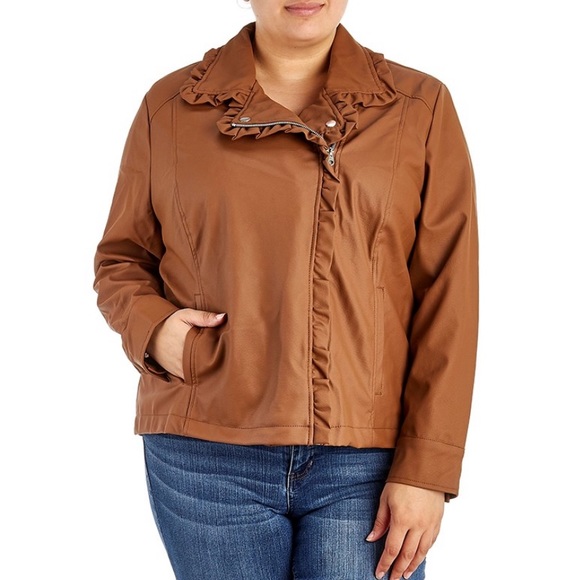 Pink Platinum | Jackets & Coats | Brown Jacket X | Poshmark